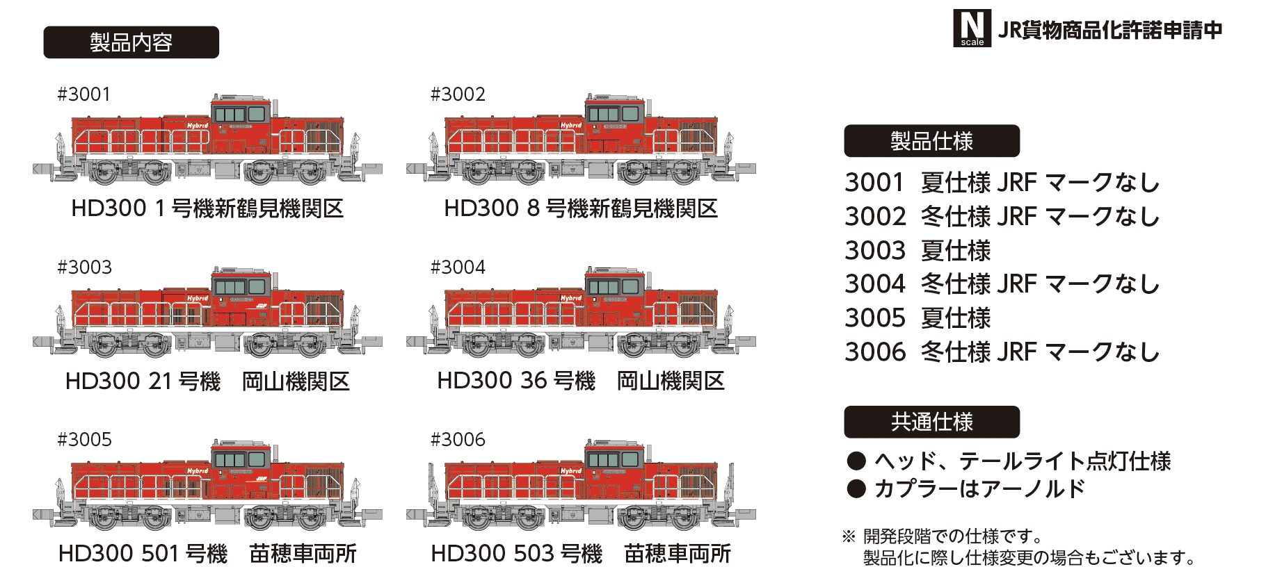 発売予定 HD300形ハイブリッド機関車 – ポポンデッタの鉄道模型製品公式ページ 新作情報の発信 在庫情報